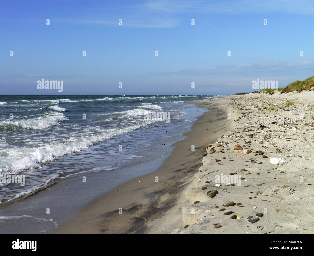 Anholt beach, island in the Kattegat Stock Photo - Alamy