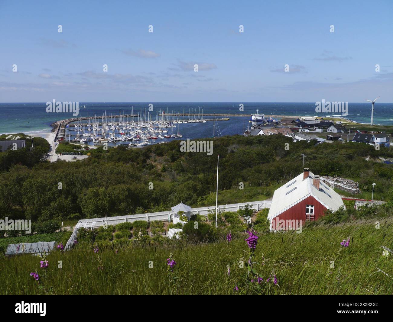 Anholt island port hi-res stock photography and images - Alamy