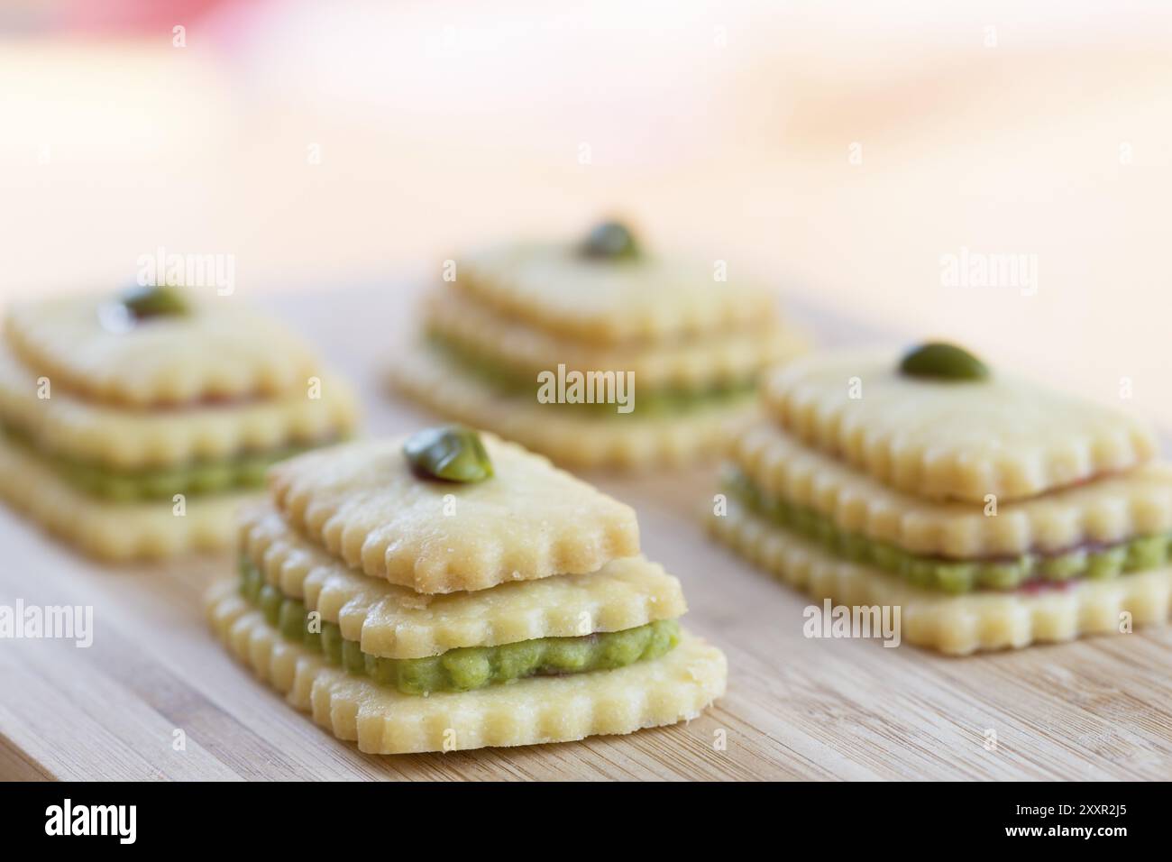 Layered cookie hi-res stock photography and images - Alamy