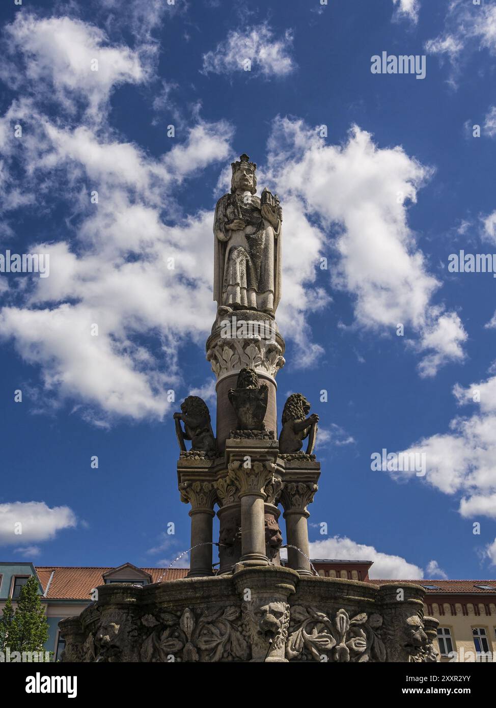 A statue in Meiningen (Thuringia Stock Photo - Alamy