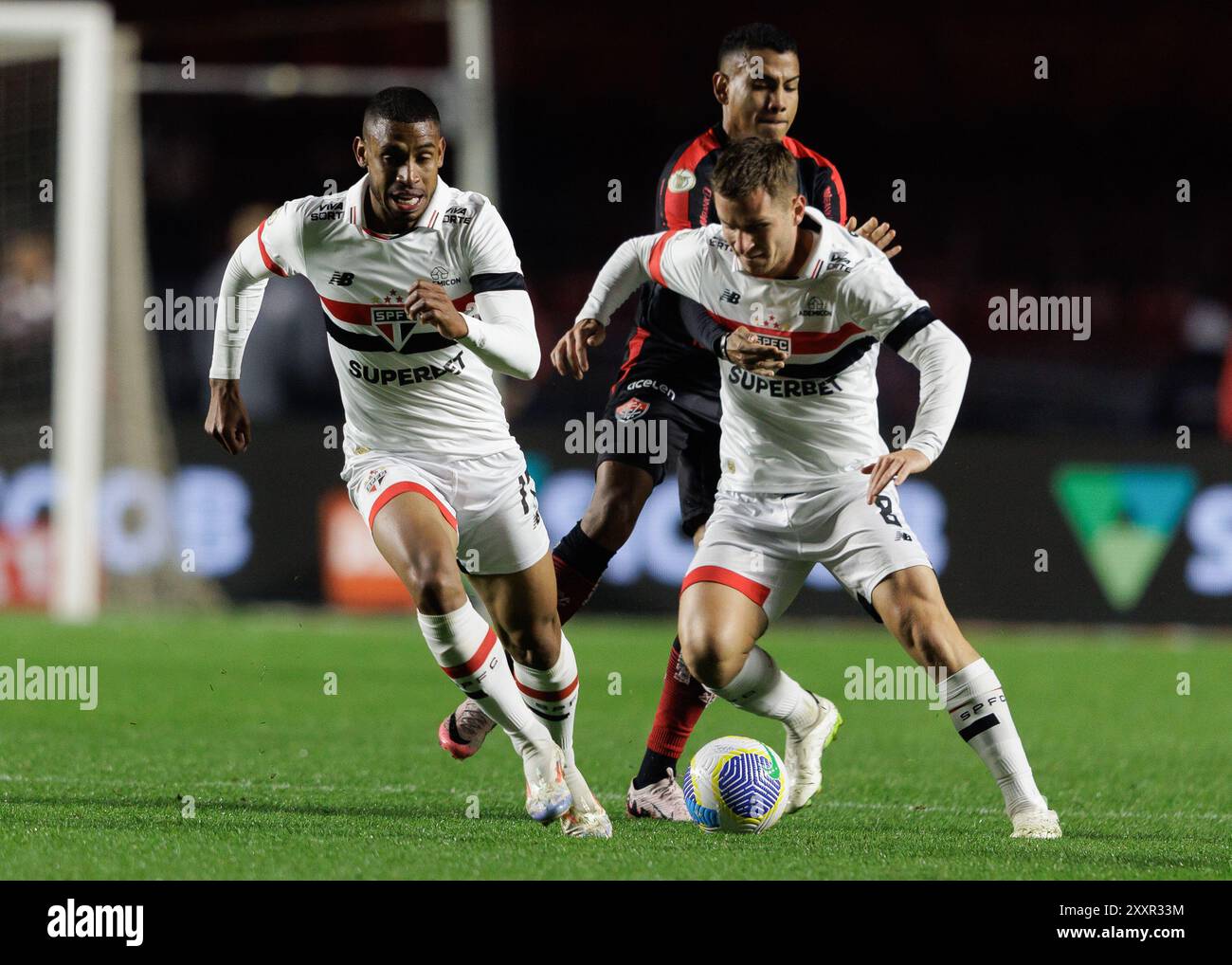 Sao Paulo, Brazil. 25th August, 2024. Soccer Football - Brazilian ...