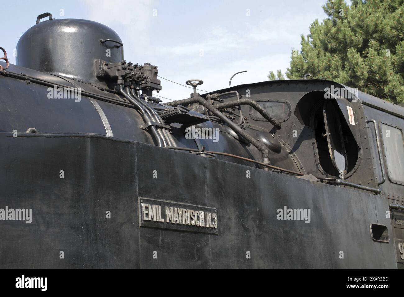 Emil Mayrisch No. 3 steam locomotive Stock Photo - Alamy