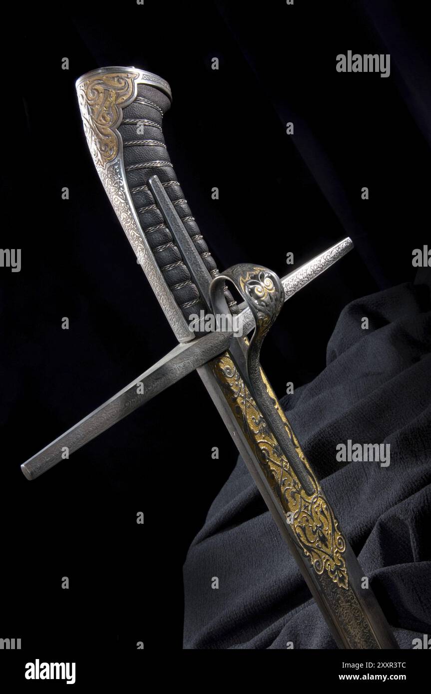 Ancient sabre. A smart variant of the fighting weapon Stock Photo - Alamy