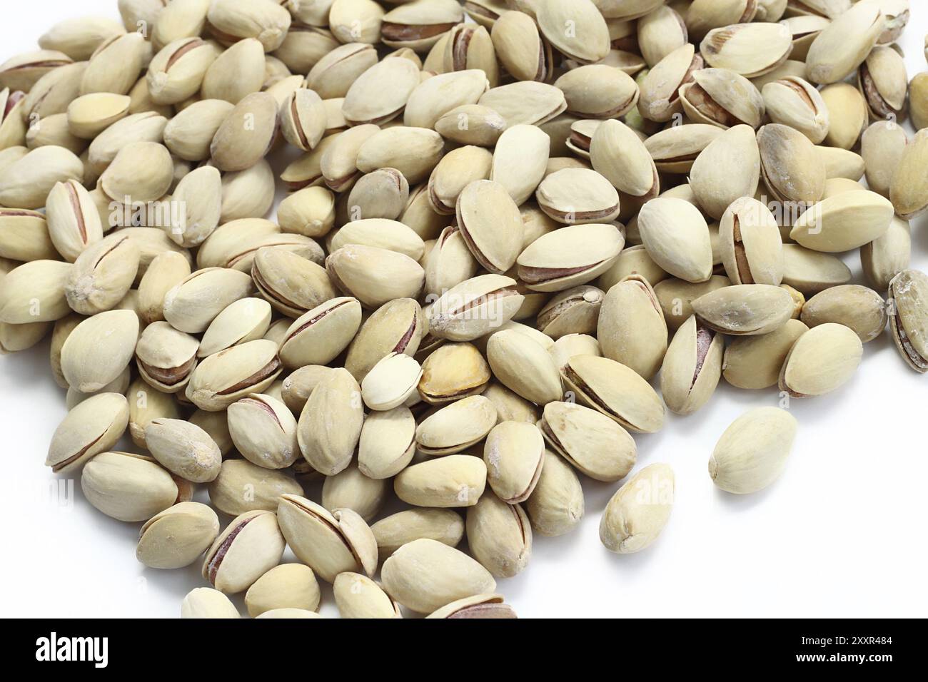 Pistachios shell on white hi-res stock photography and images - Alamy