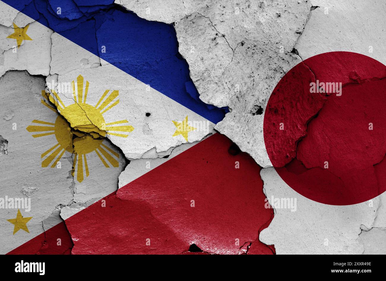 Japan philippines flag hi-res stock photography and images - Alamy