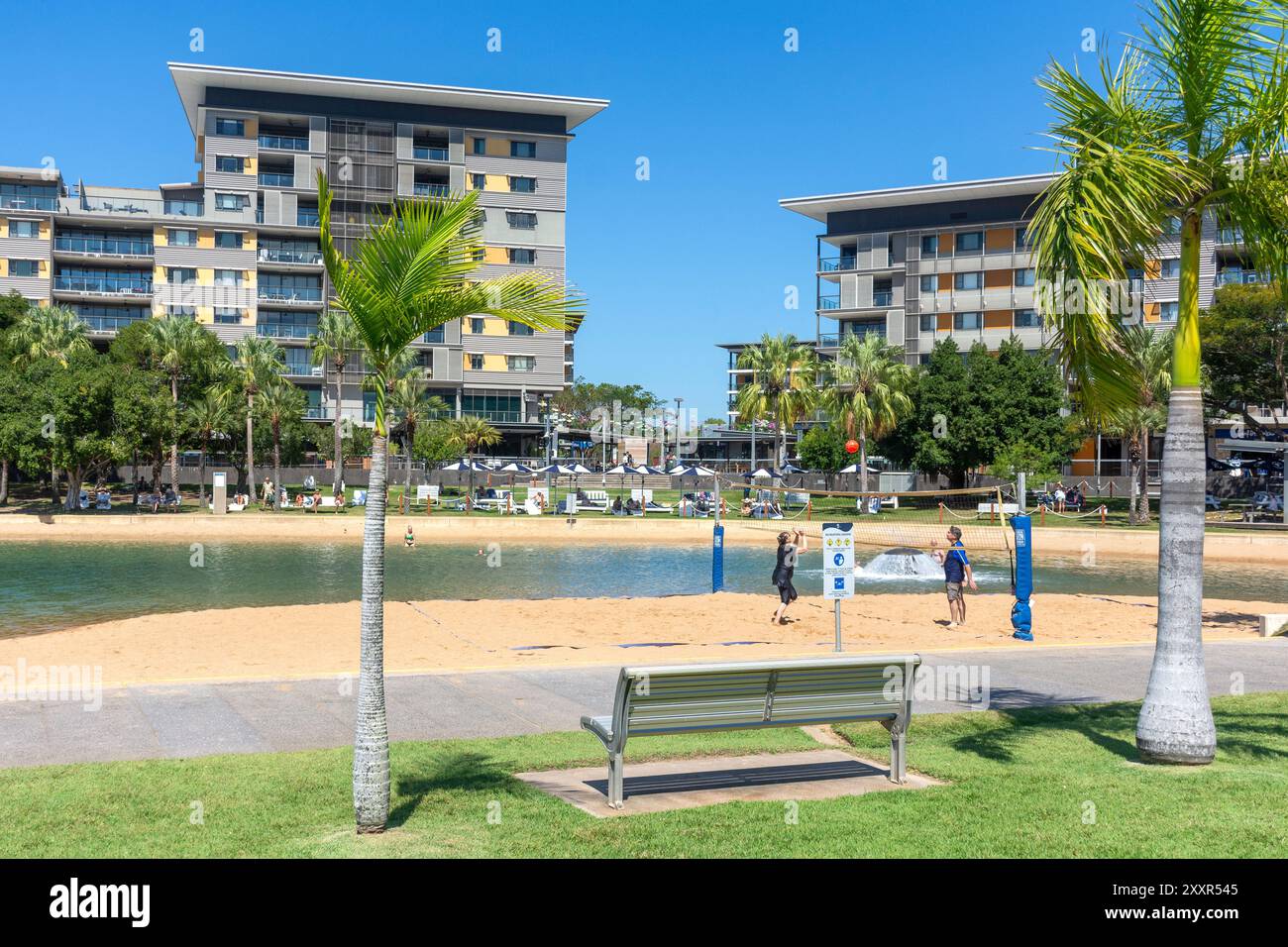 Waterfront Lagoon, Darwin Waterfront Precinct, City of Darwin, Northern ...