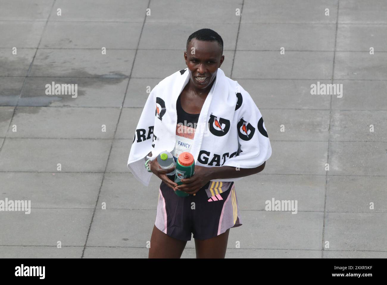 Mexico City, Mexico. 25th Aug, 2024. Fancy Chemutai of Kenya reaches ...
