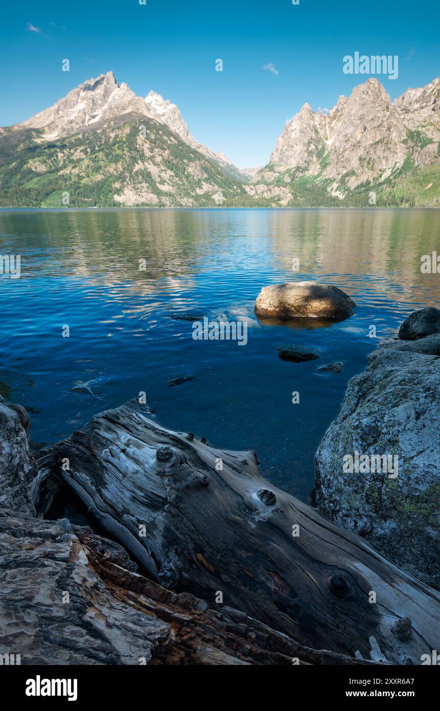 Jenny Lake Grand Tetons Stock Photo - Alamy