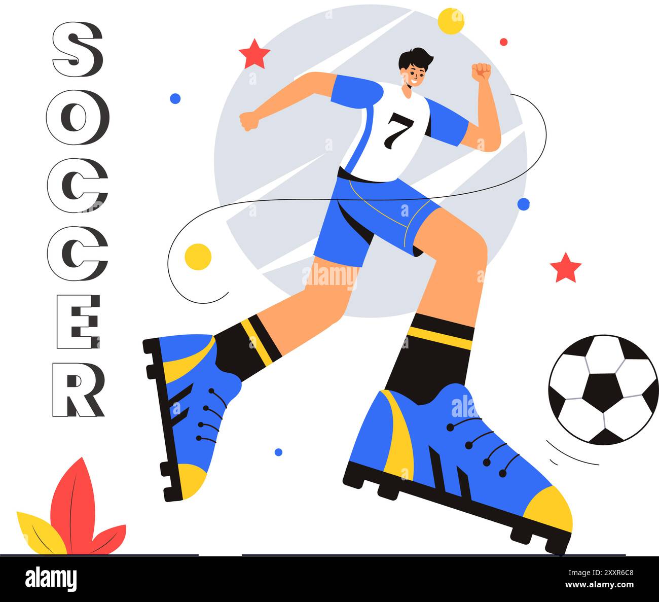 Players player footballer Stock Vector Images - Alamy