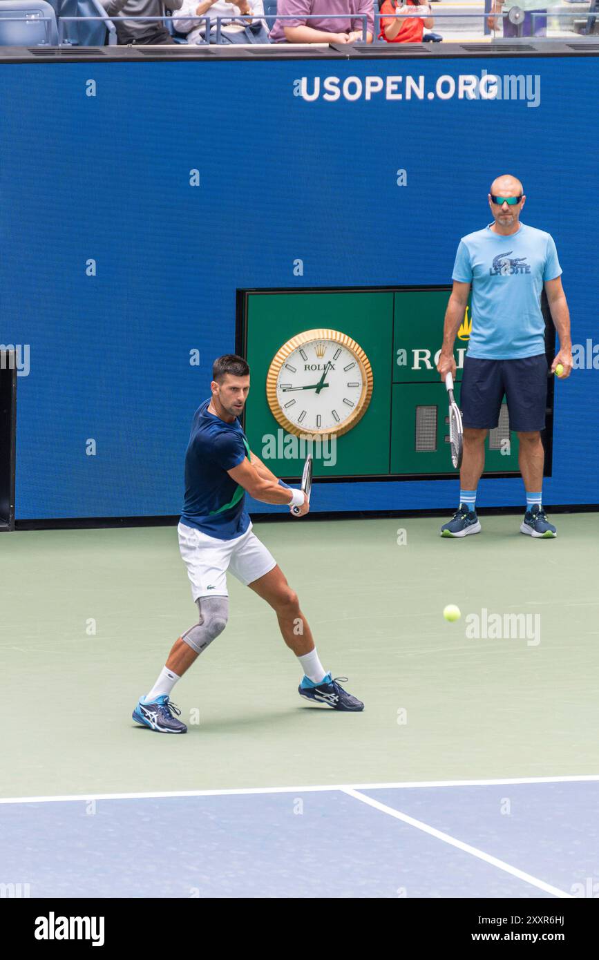 Flushing NY, USA. 24th Aug, 2024. US Open 2024 Arthur Ashe Kids’ Day ...
