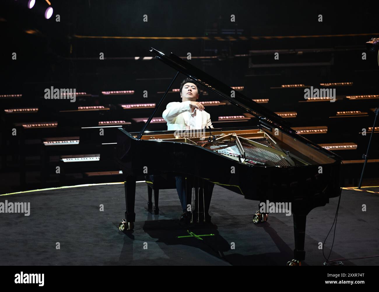 **CHINESE MAINLAND, HONG KONG, MACAU AND TAIWAN OUT** Chinese pianist ...