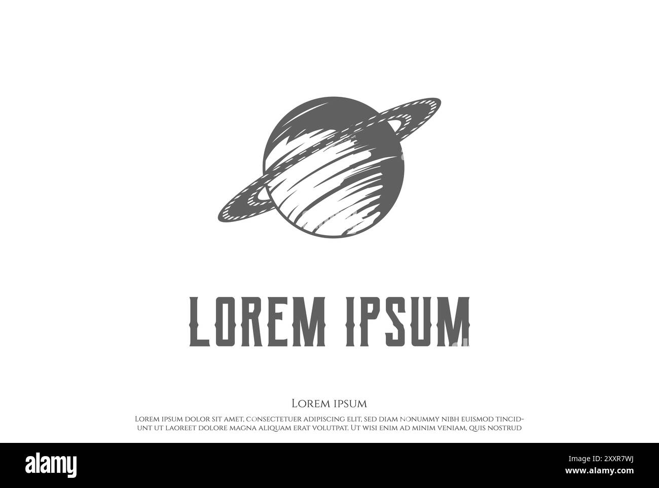 Vintage Saturn Globe Earth Planet with Film Cinema Movie Strip for ...