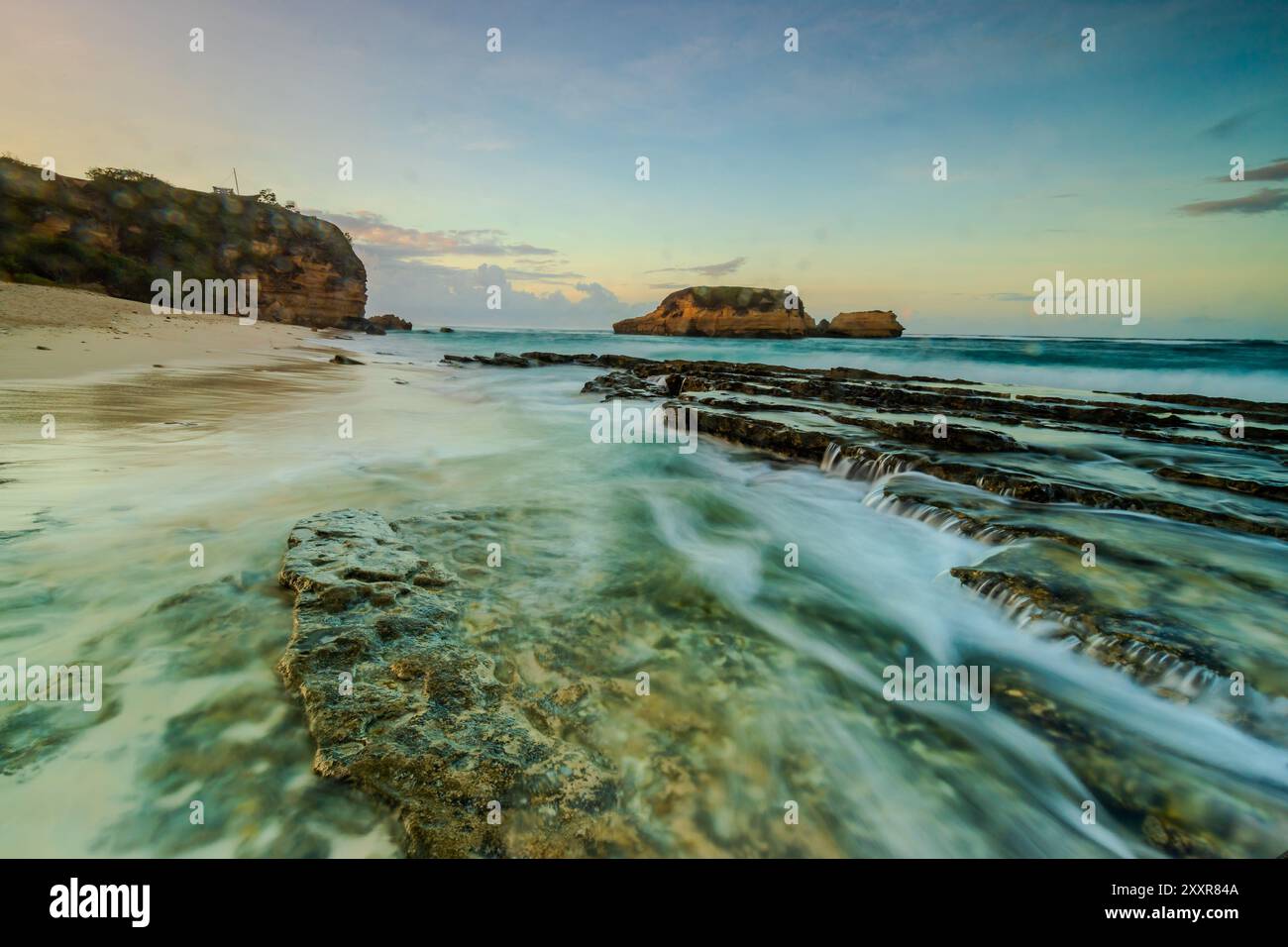 Turtle beach located at Lombok, Indonesia Stock Photo - Alamy