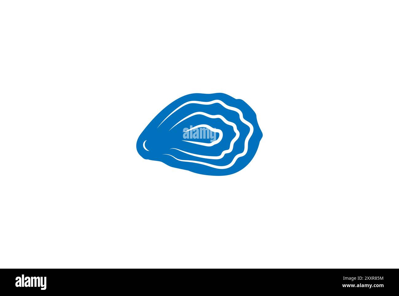 Vintage Retro Oyster Shell Scallop Clam for Seafood Restaurant or ...