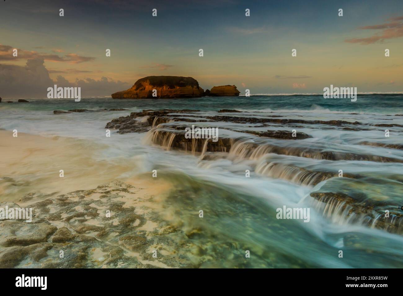 Turtle beach located at Lombok, Indonesia Stock Photo - Alamy
