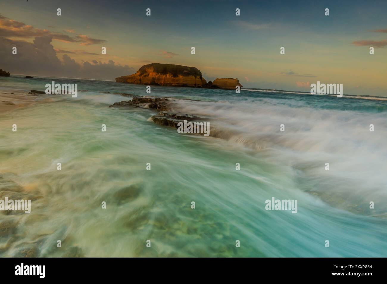 Turtle beach located at Lombok, Indonesia Stock Photo - Alamy