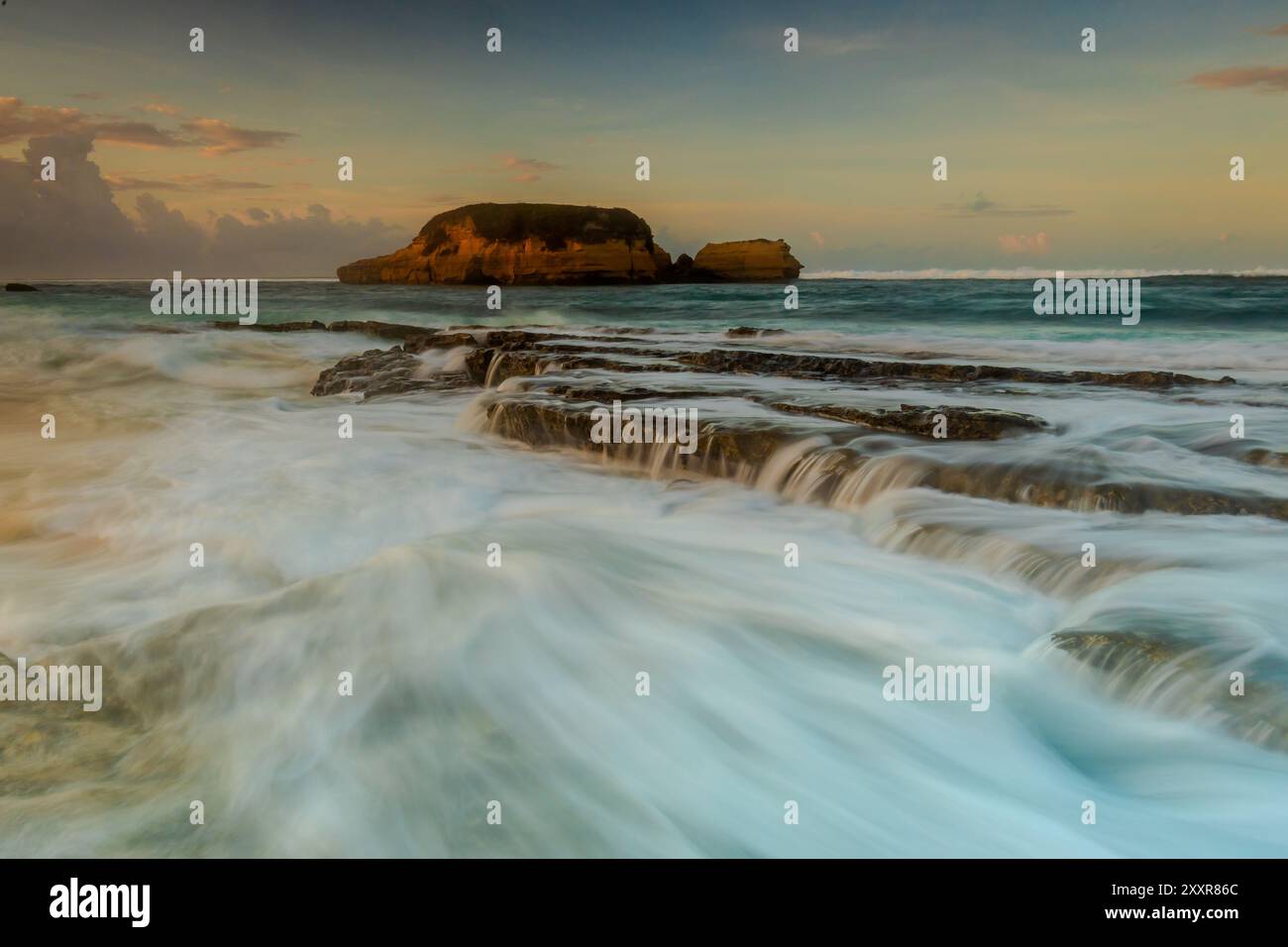 Turtle beach located at Lombok, Indonesia Stock Photo - Alamy