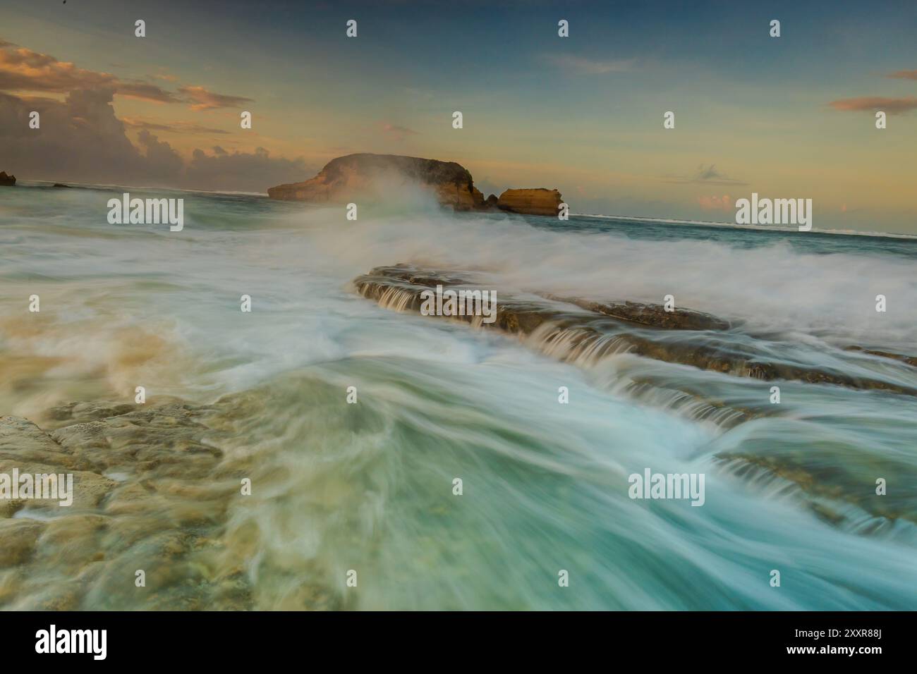 Turtle beach located at Lombok, Indonesia Stock Photo - Alamy