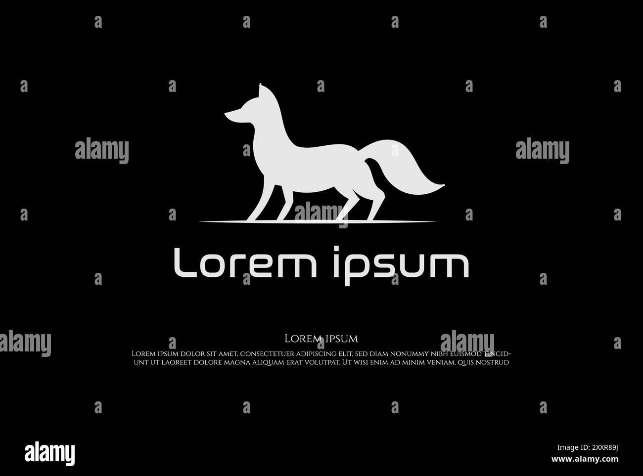 Zoo minimalist logo hi-res stock photography and images - Alamy