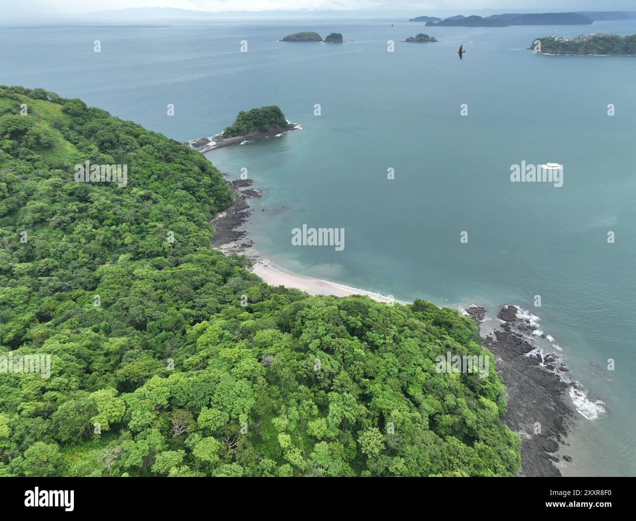 Aerial View of Coco Beach in Guanacaste, Costa Rica Stock Photo - Alamy