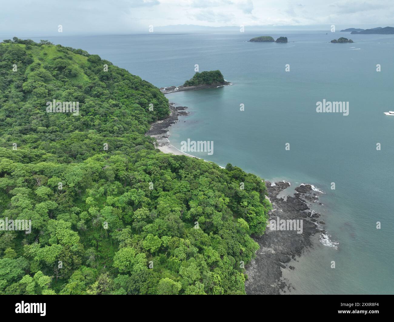 Aerial View of Coco Beach in Guanacaste, Costa Rica Stock Photo - Alamy