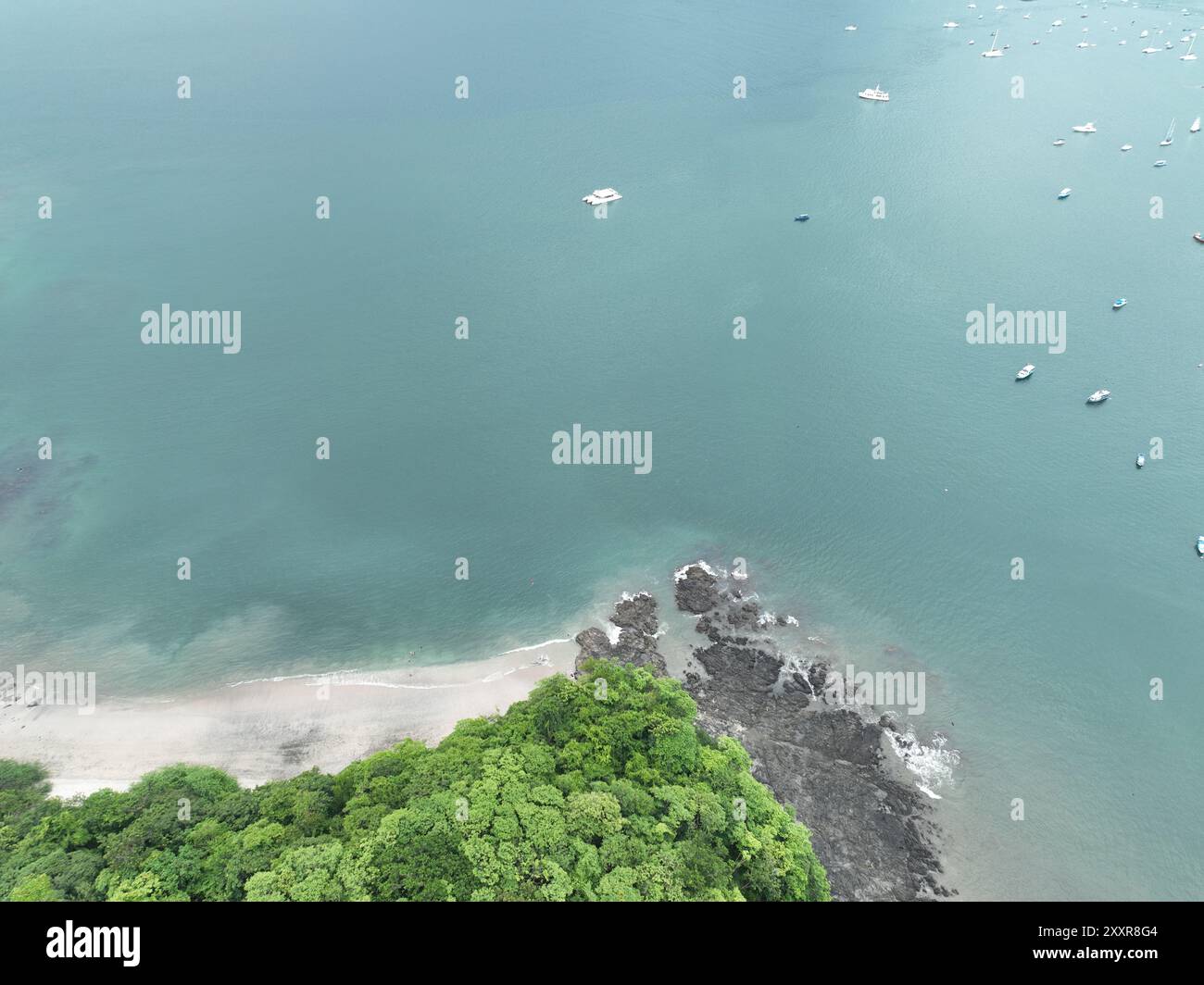 Aerial View of Coco Beach in Guanacaste, Costa Rica Stock Photo - Alamy