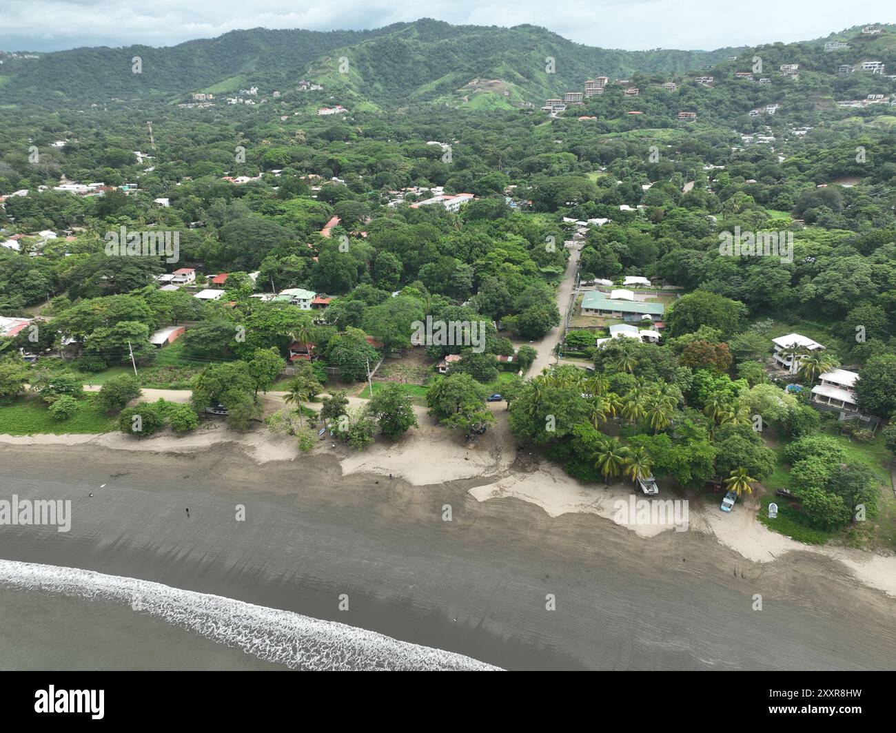 Aerial View of Coco Beach in Guanacaste, Costa Rica Stock Photo - Alamy