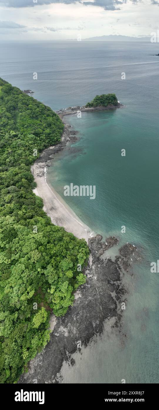 Aerial View of Coco Beach in Guanacaste, Costa Rica Stock Photo - Alamy