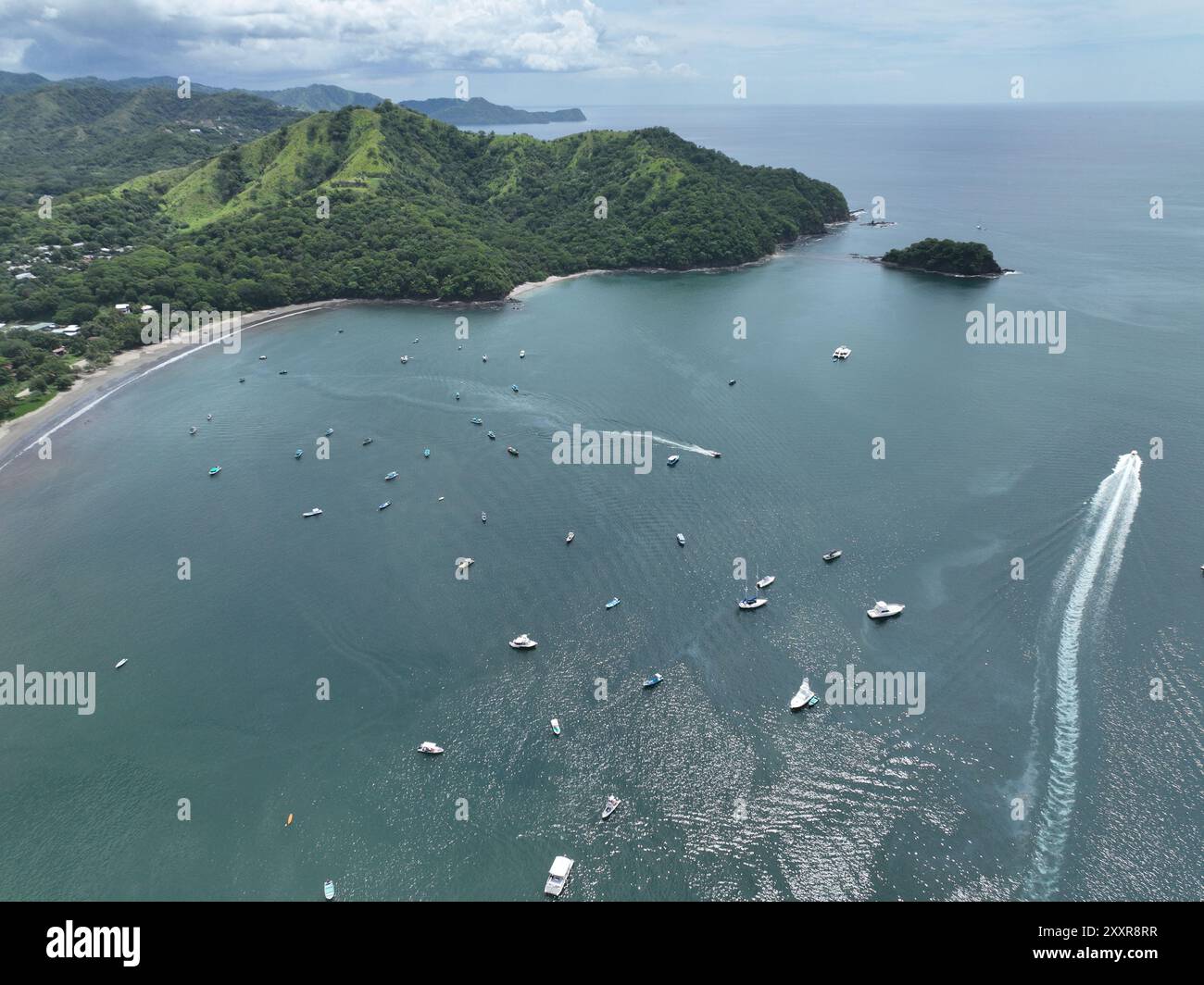 Aerial View of Coco Beach in Guanacaste, Costa Rica Stock Photo - Alamy