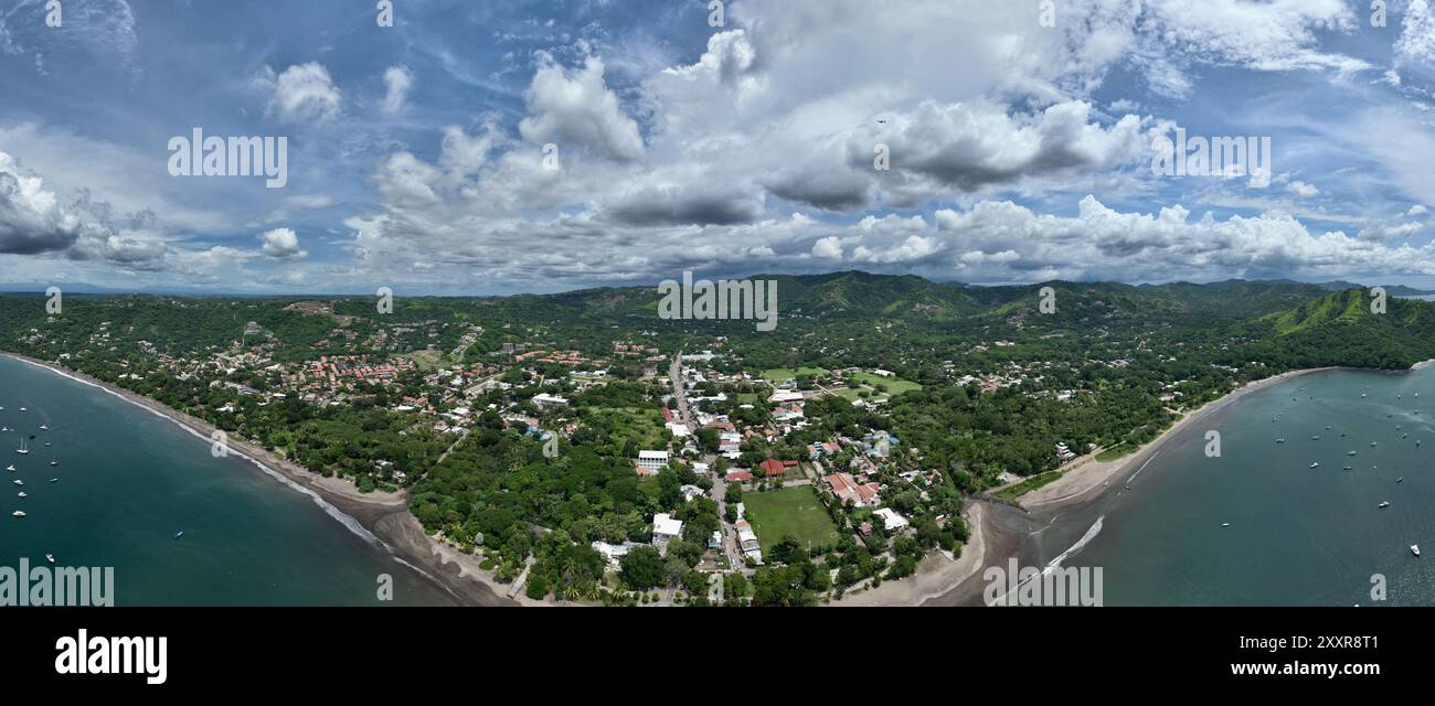 Aerial View of Coco Beach in Guanacaste, Costa Rica Stock Photo - Alamy