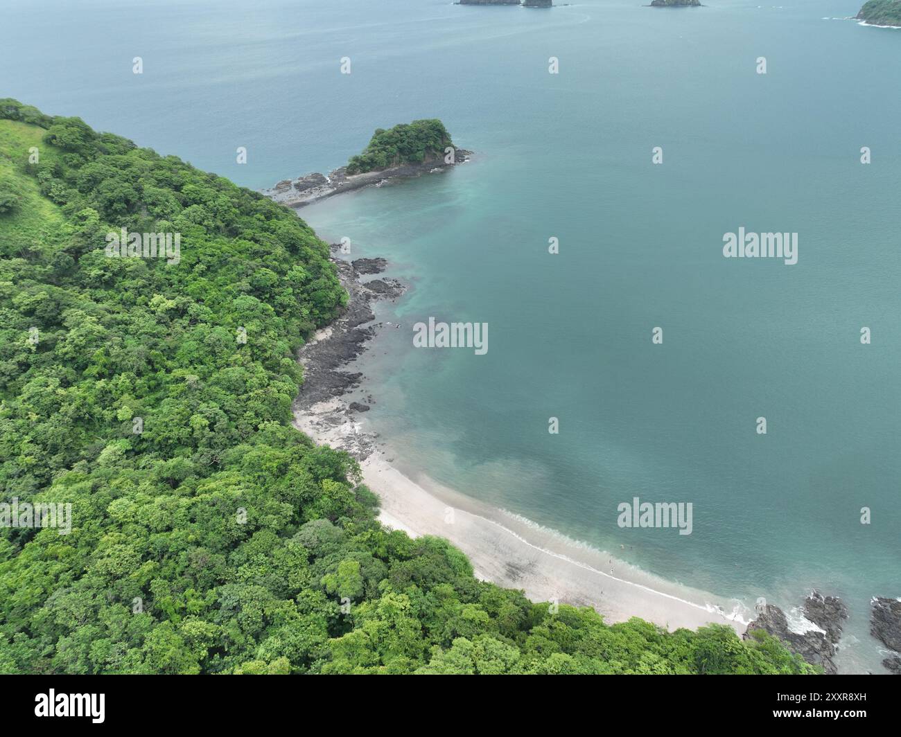 Aerial View of Coco Beach in Guanacaste, Costa Rica Stock Photo - Alamy