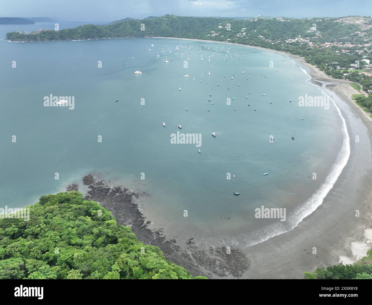 Aerial View of Coco Beach in Guanacaste, Costa Rica Stock Photo - Alamy