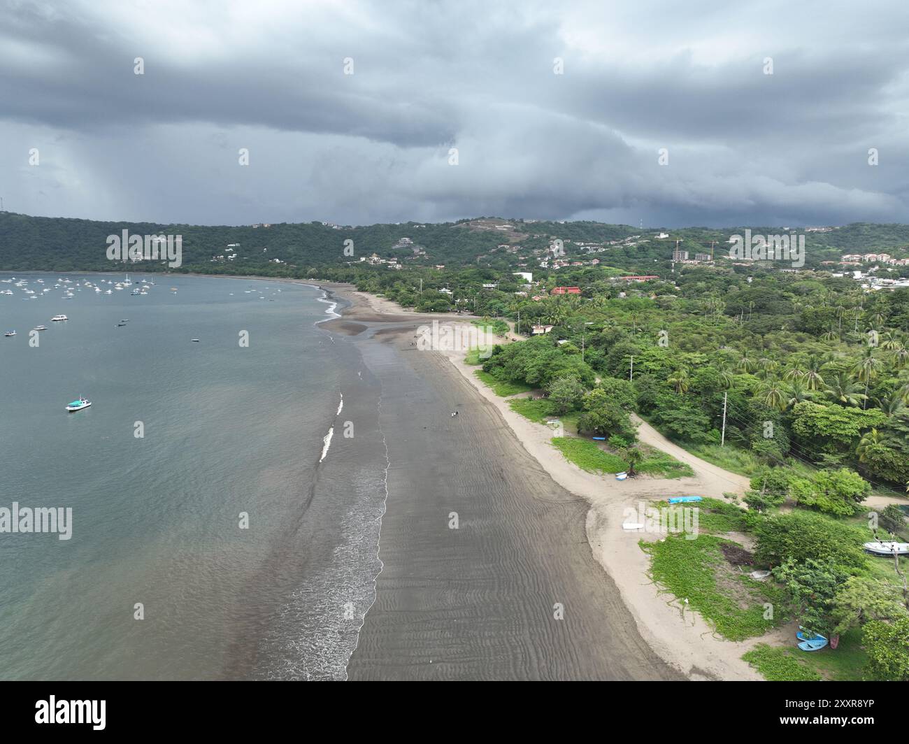 Aerial View of Coco Beach in Guanacaste, Costa Rica Stock Photo - Alamy