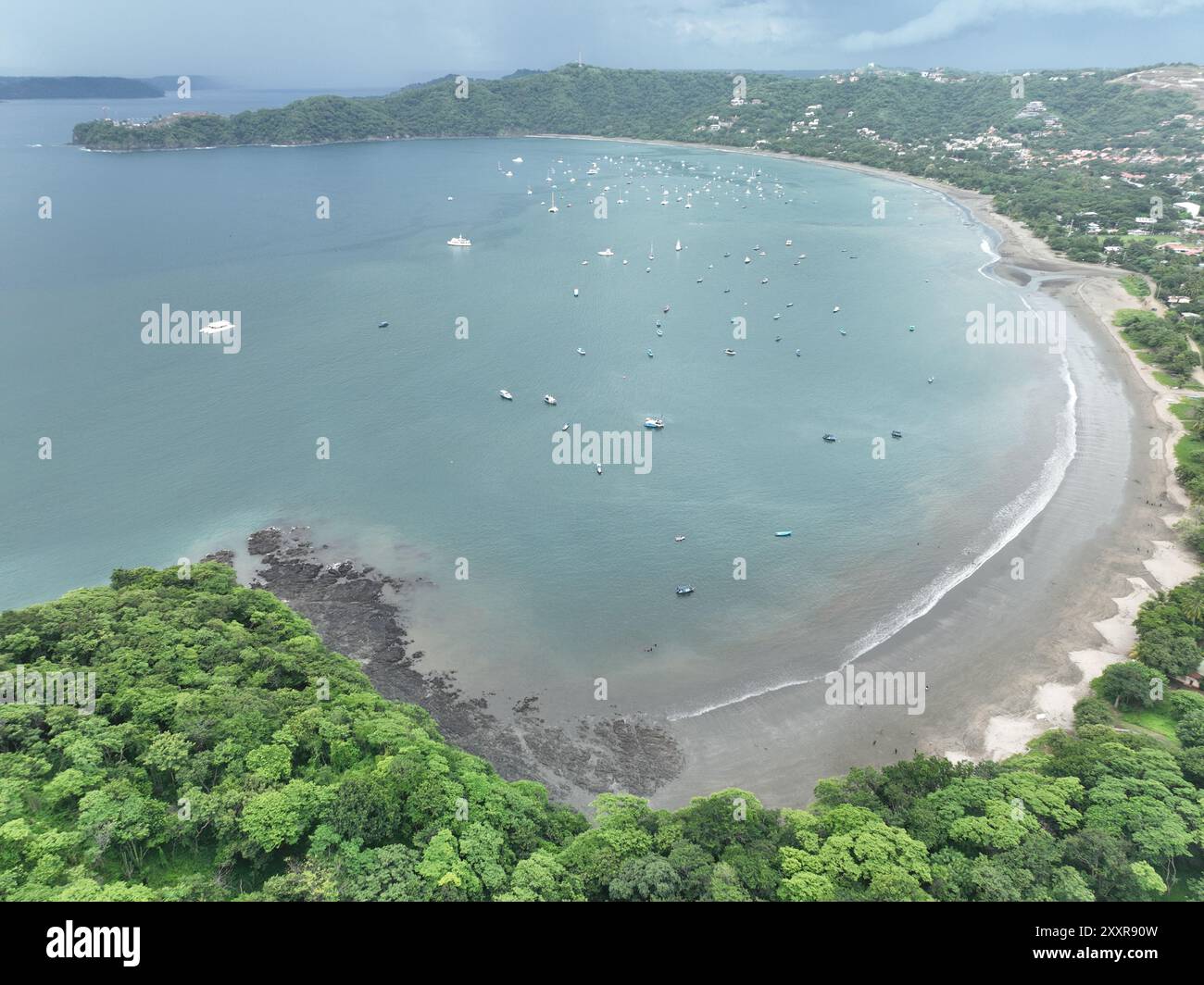 Aerial View of Coco Beach in Guanacaste, Costa Rica Stock Photo - Alamy
