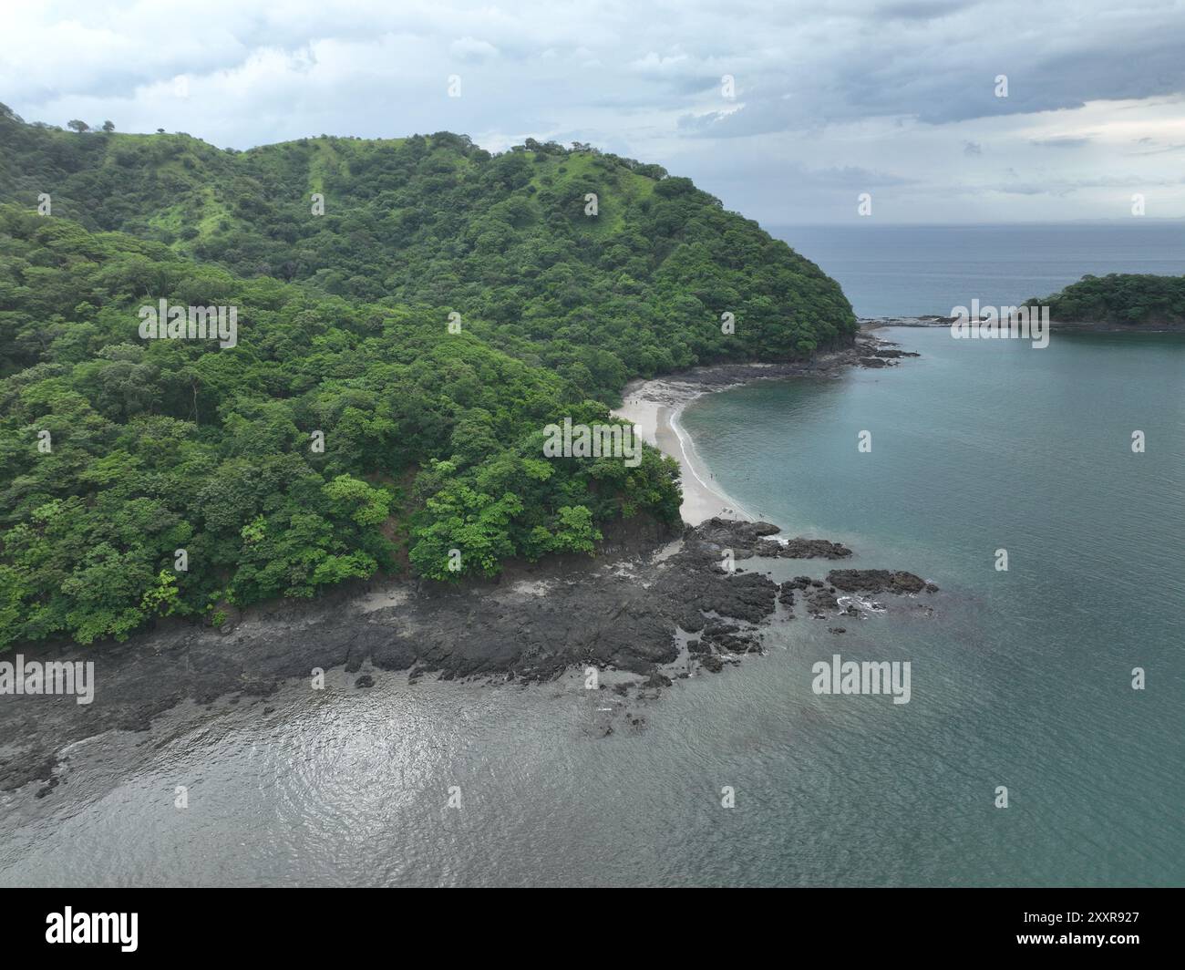 Aerial View of Coco Beach in Guanacaste, Costa Rica Stock Photo - Alamy