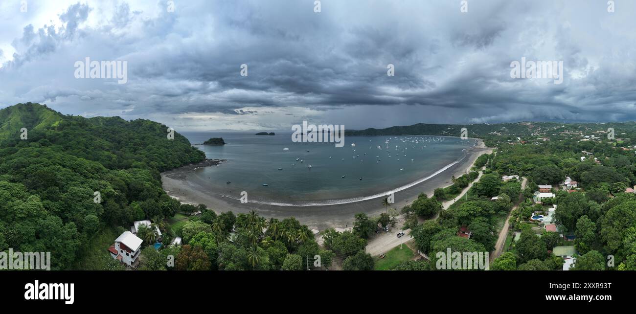 Aerial View of Coco Beach in Guanacaste, Costa Rica Stock Photo - Alamy