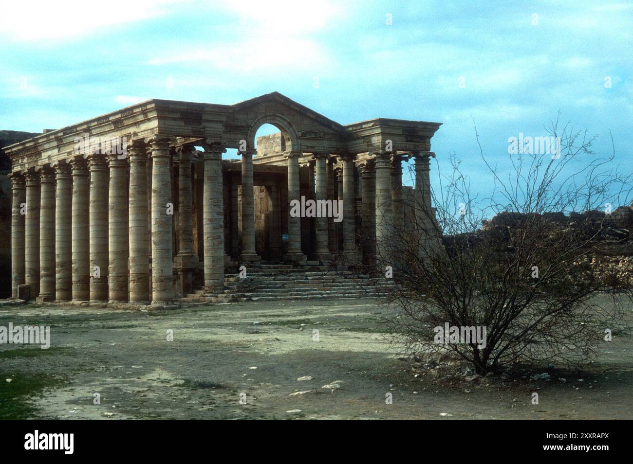The great temple dedicated to Shamash, the supreme Sun-God worshipped ...