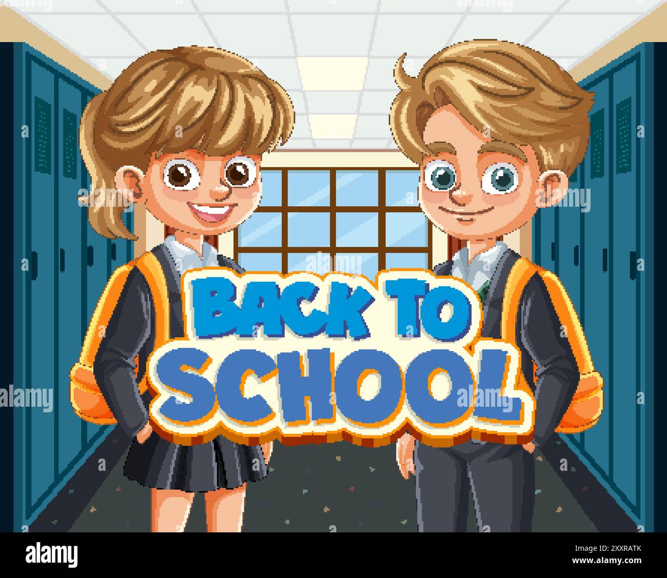 Hallway into Stock Vector Images - Alamy