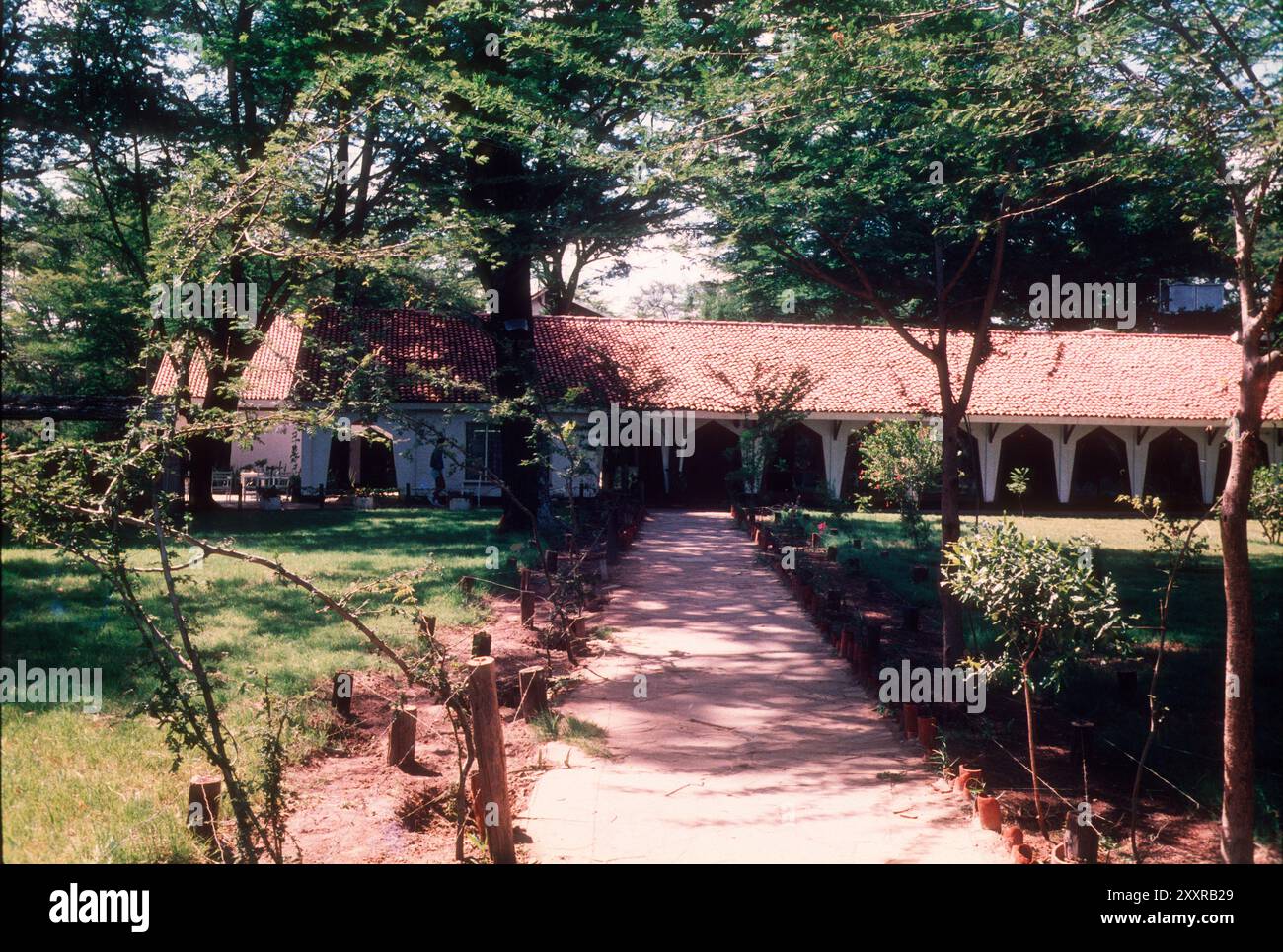 Hunter's Lodge near Makindu, built by the famous white hunter John ...