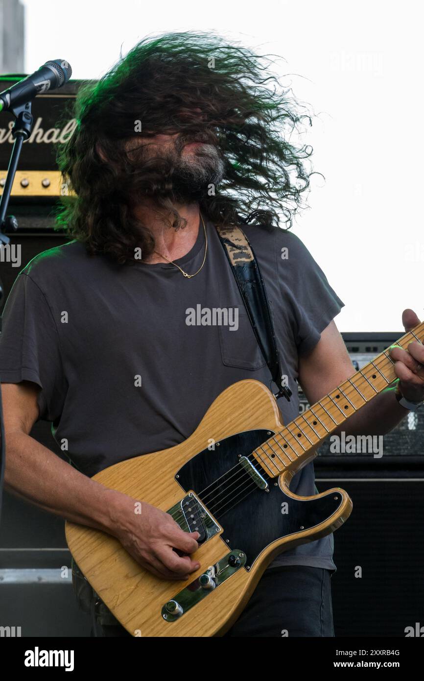 Seattle, USA. 25 Aug, 2024. The iconic band Dinosaur Jr. headlining the ...