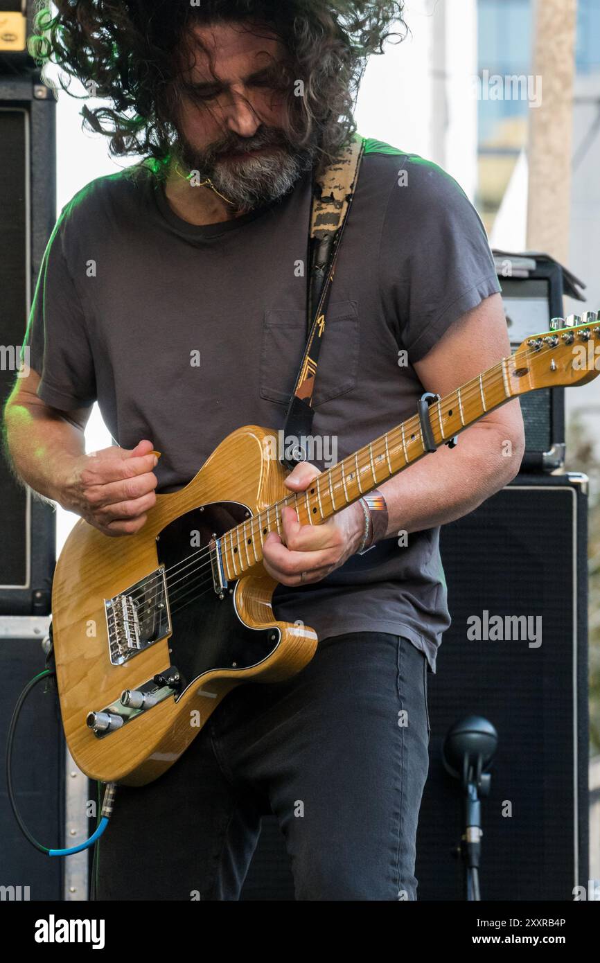 Seattle, USA. 25 Aug, 2024. The iconic band Dinosaur Jr. headlining the ...