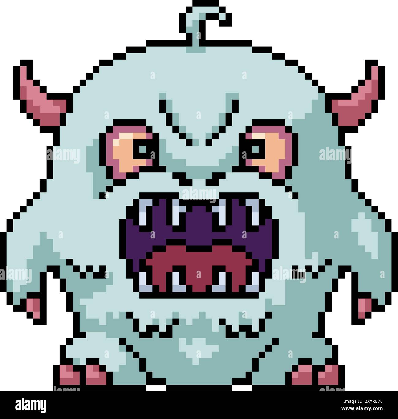 Scary monster Stock Vector Images - Alamy