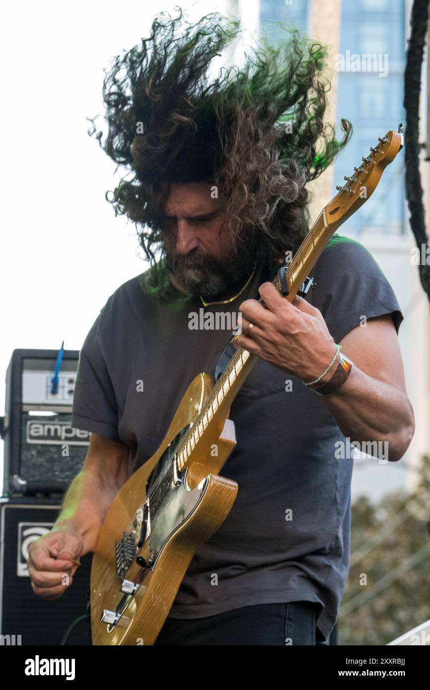 Seattle, USA. 25 Aug, 2024. The iconic band Dinosaur Jr. headlining the ...