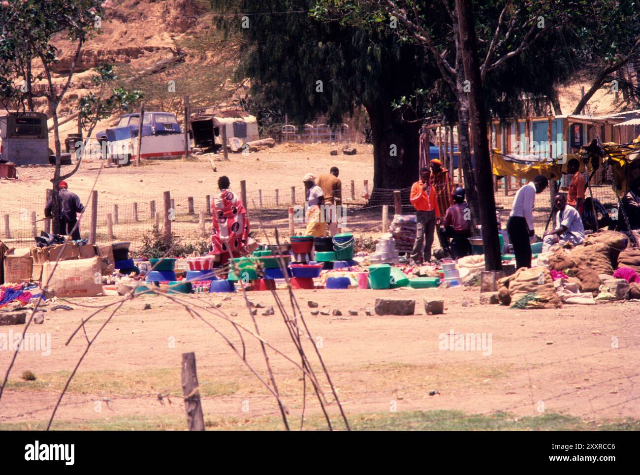 Masai market at Narok town, Kenya Stock Photo - Alamy