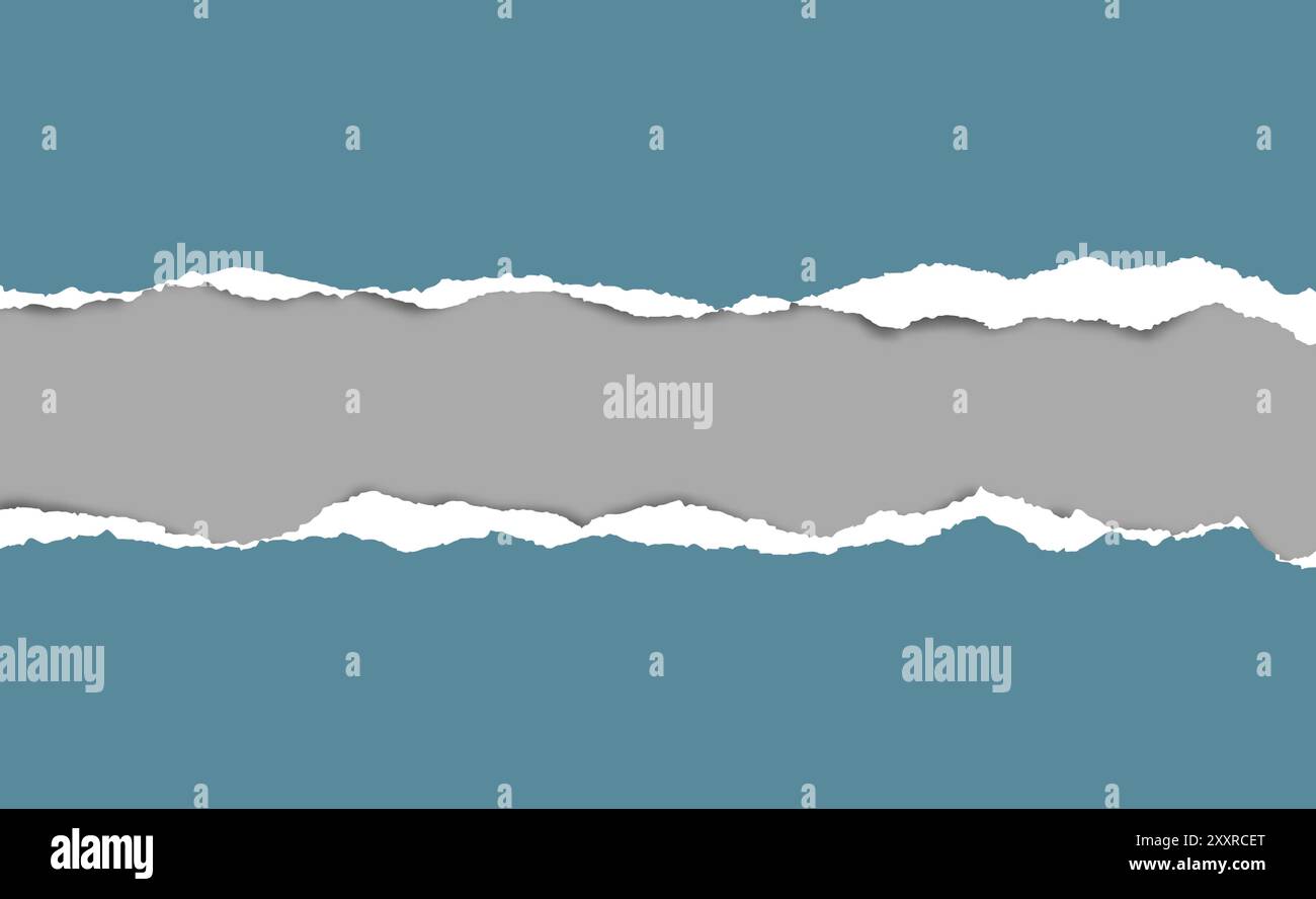 Ripped edges notepad Stock Vector Images - Alamy