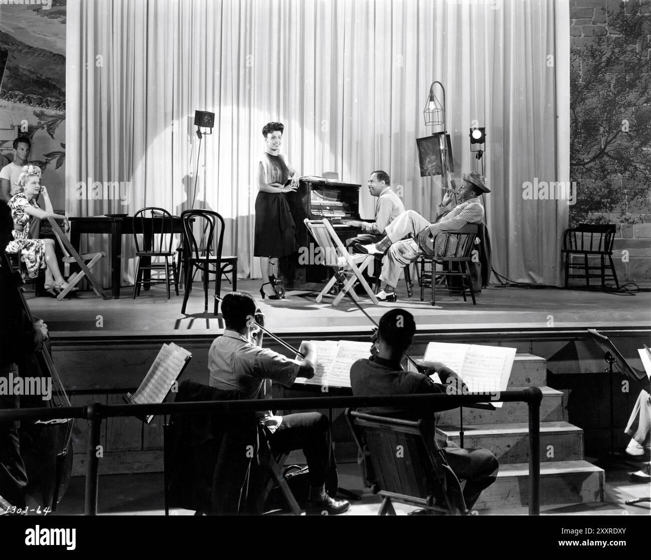 LENA HORNE (singing Somebody Loves Me by George and Ira Gershwin) and ...