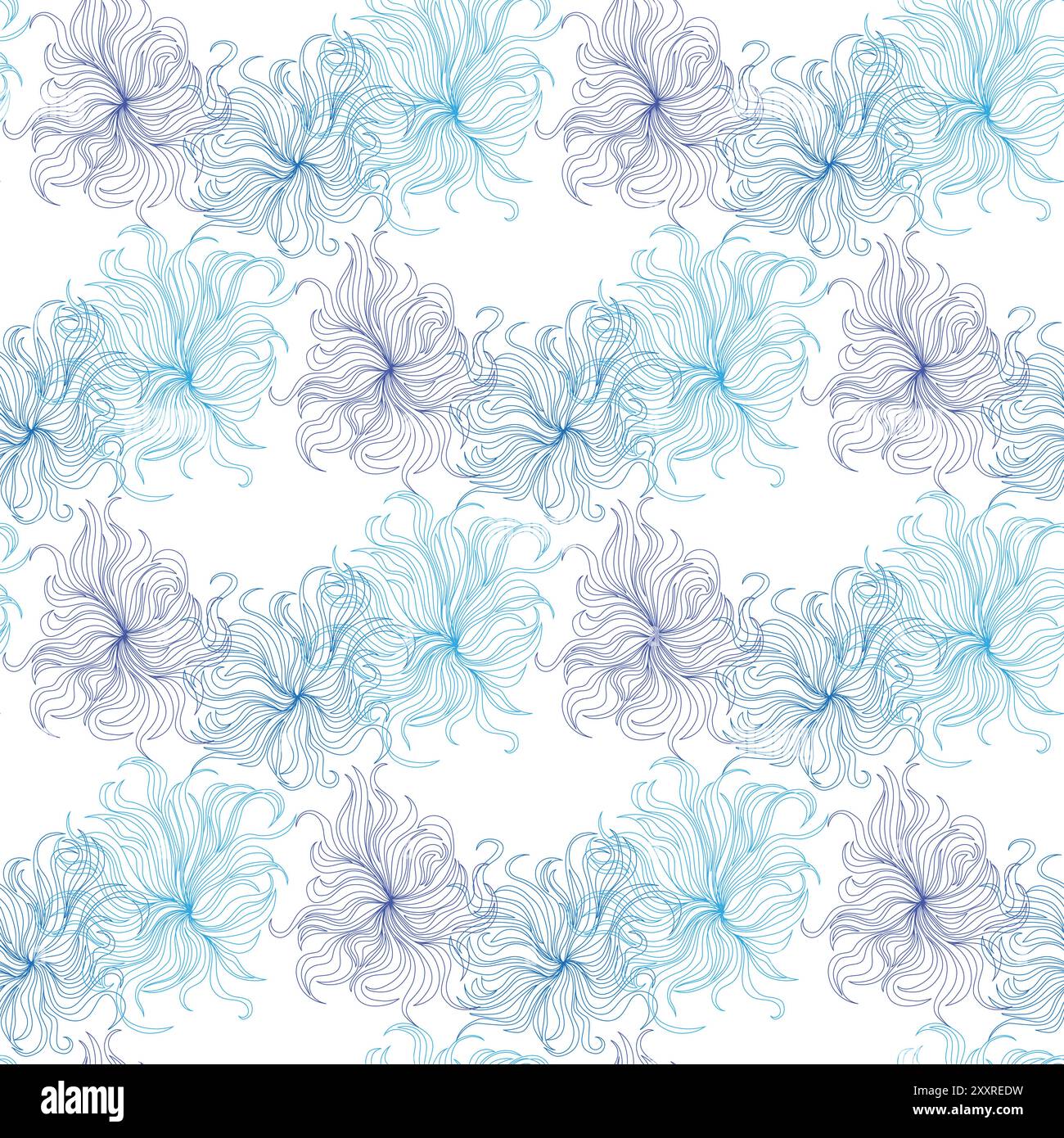 Abstract flower seamless pattern background Stock Vector Image & Art ...