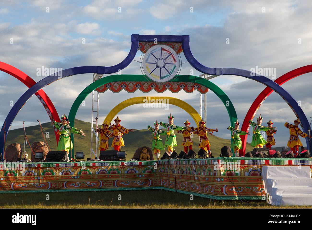 Ulaanbaatar, Mongolia. 18th Aug, 2024. The Nomads World Cultural ...