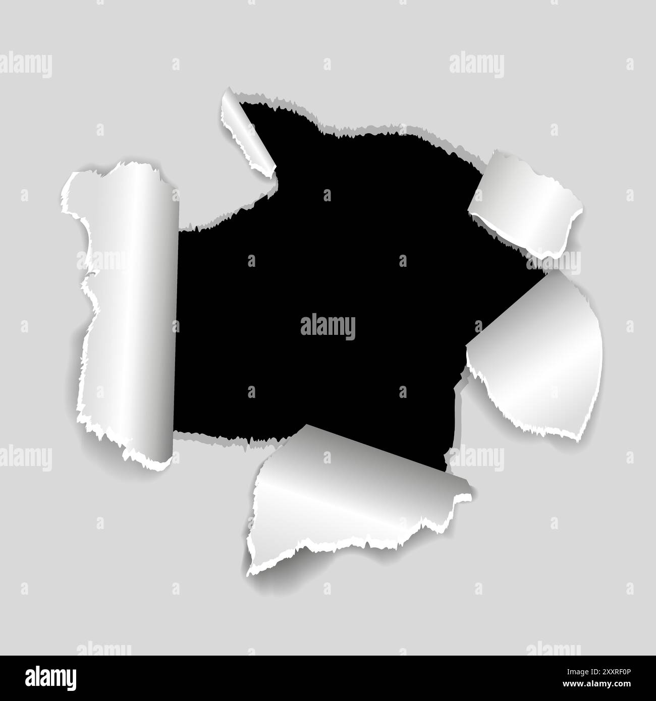 Old paper empty hole Stock Vector Images - Alamy