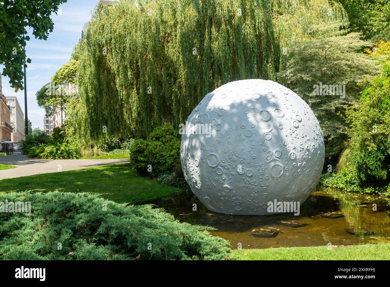 Moon art installation hi-res stock photography and images - Alamy